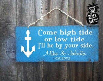 High Tide Sign - Etsy