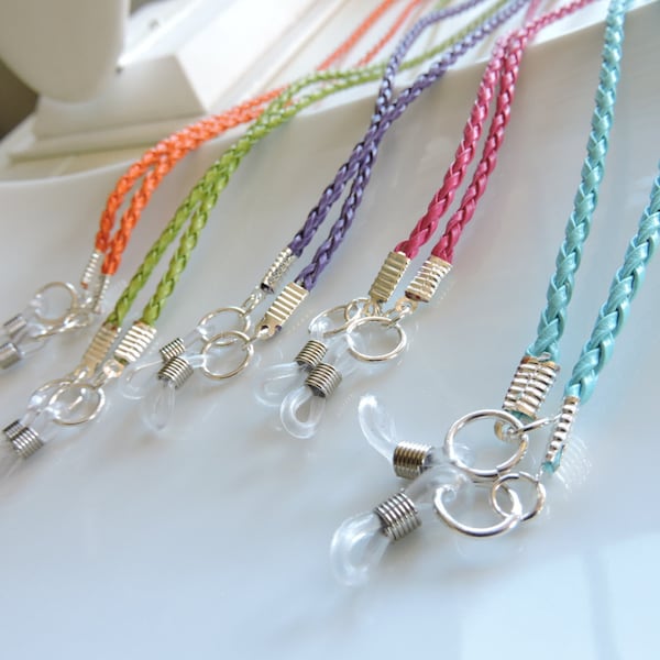 Gold Eyeglass Chain Etsy