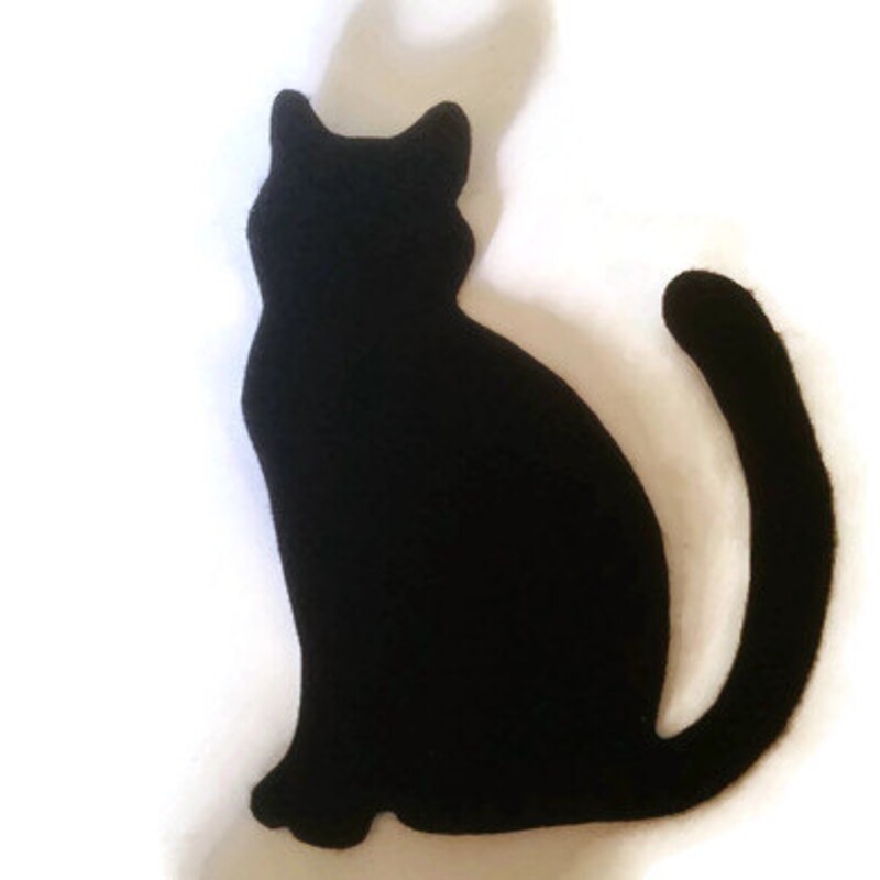 Felt Cat Applique - Etsy