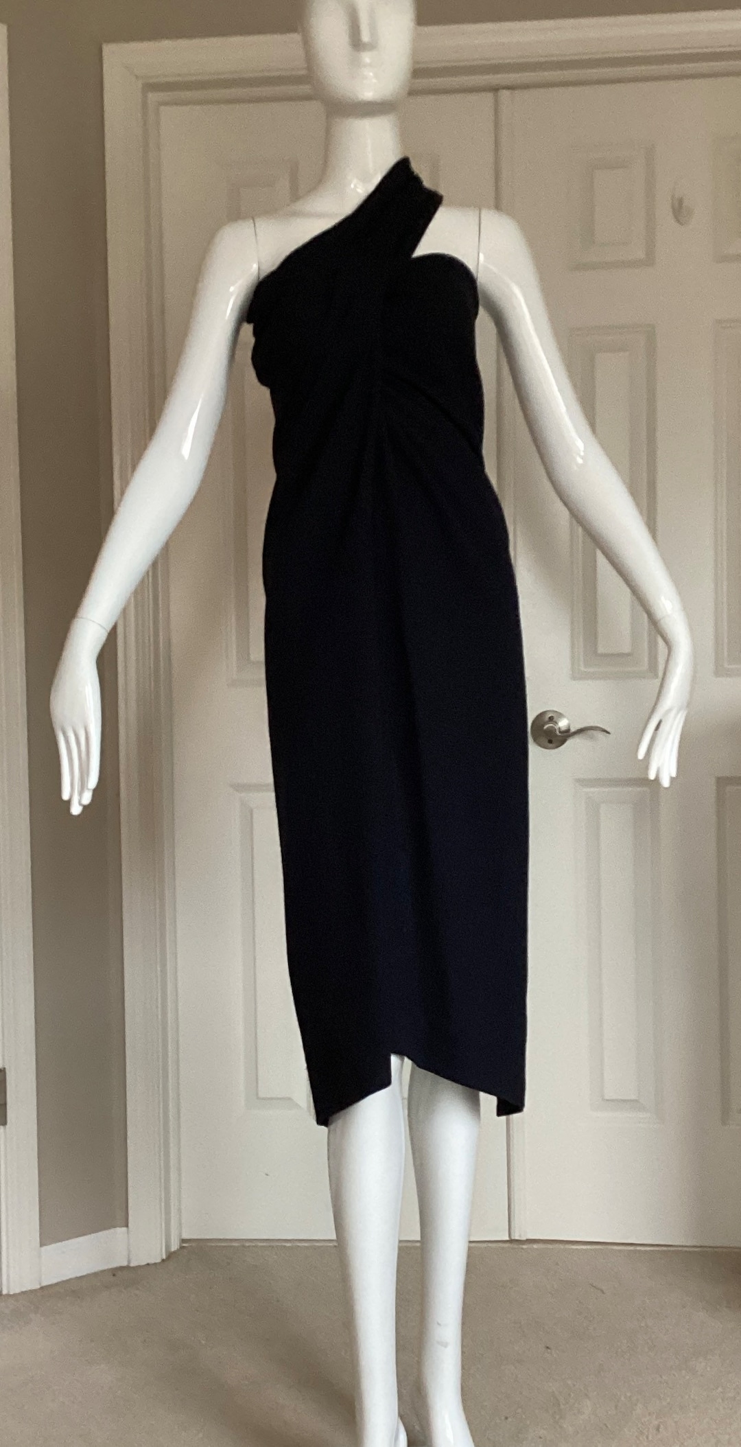 Romeo Gigli Vintage 1992 Dress That Can Also Be Worn as a Skirt, Black ...