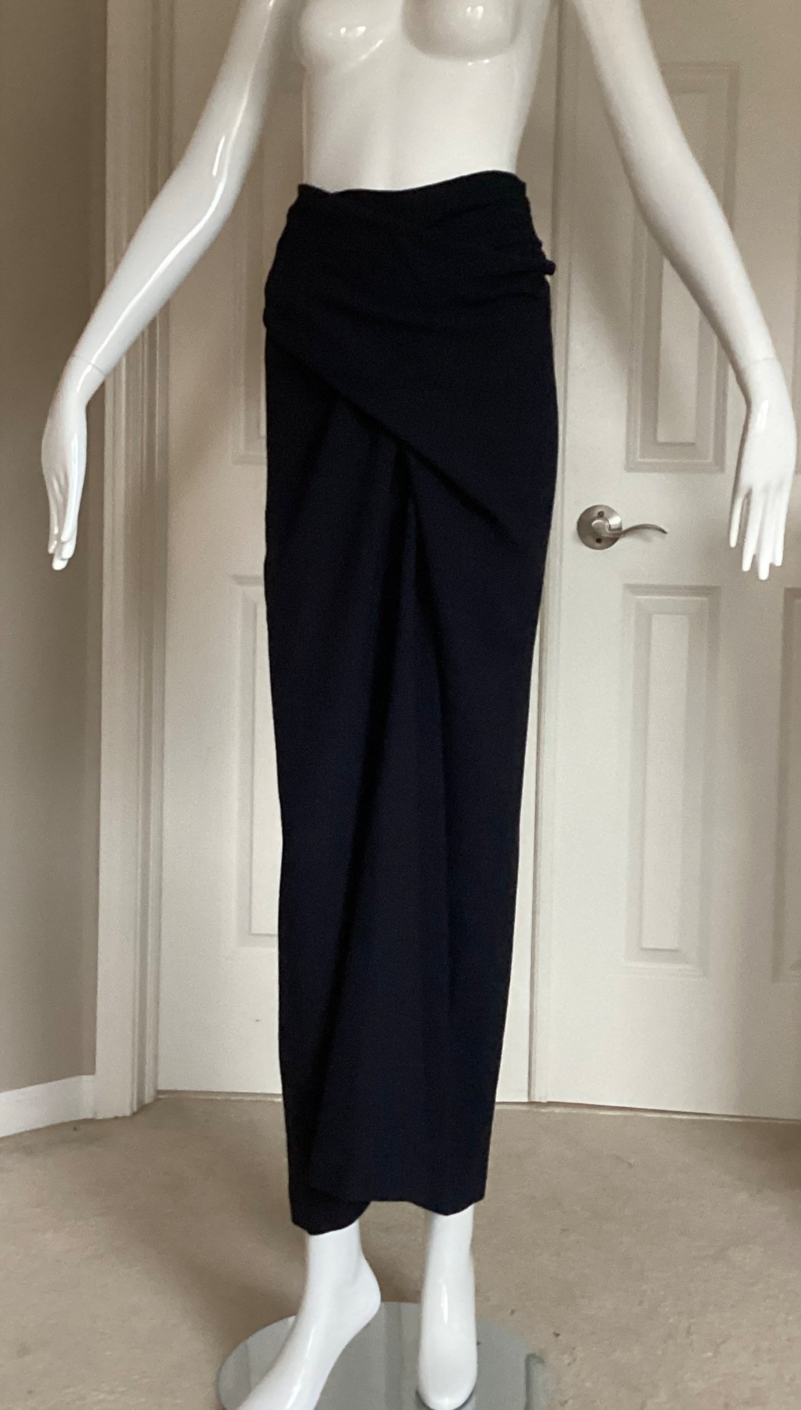 Romeo Gigli Vintage 1992 Dress That Can Also Be Worn as a Skirt, Black ...