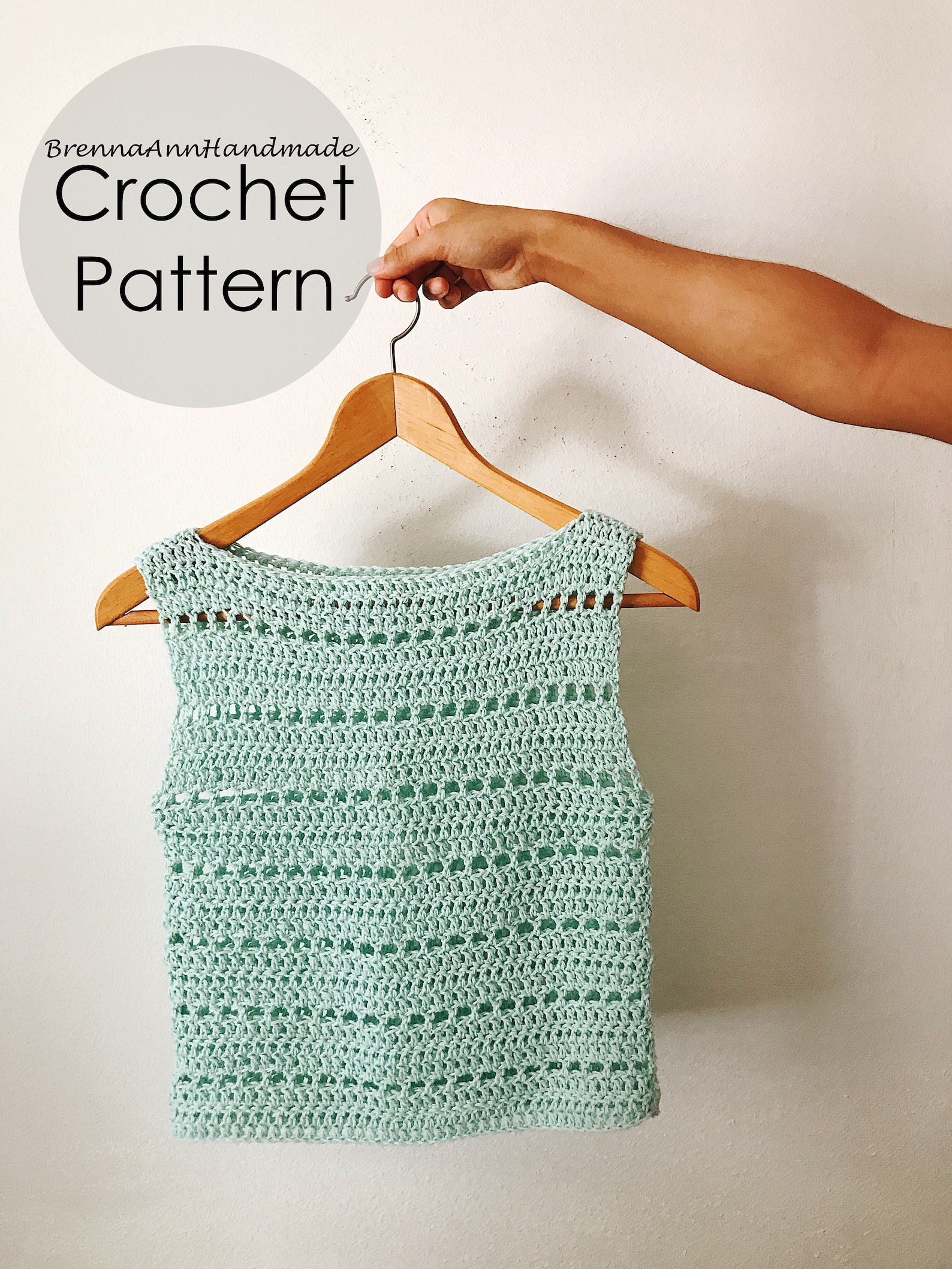 CROCHET PATTERN the Lightweight Spring Crop Top Instant - Etsy