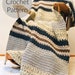CROCHET PATTERN - the Seaside Blanket Instant Download PDF, Chunky ...