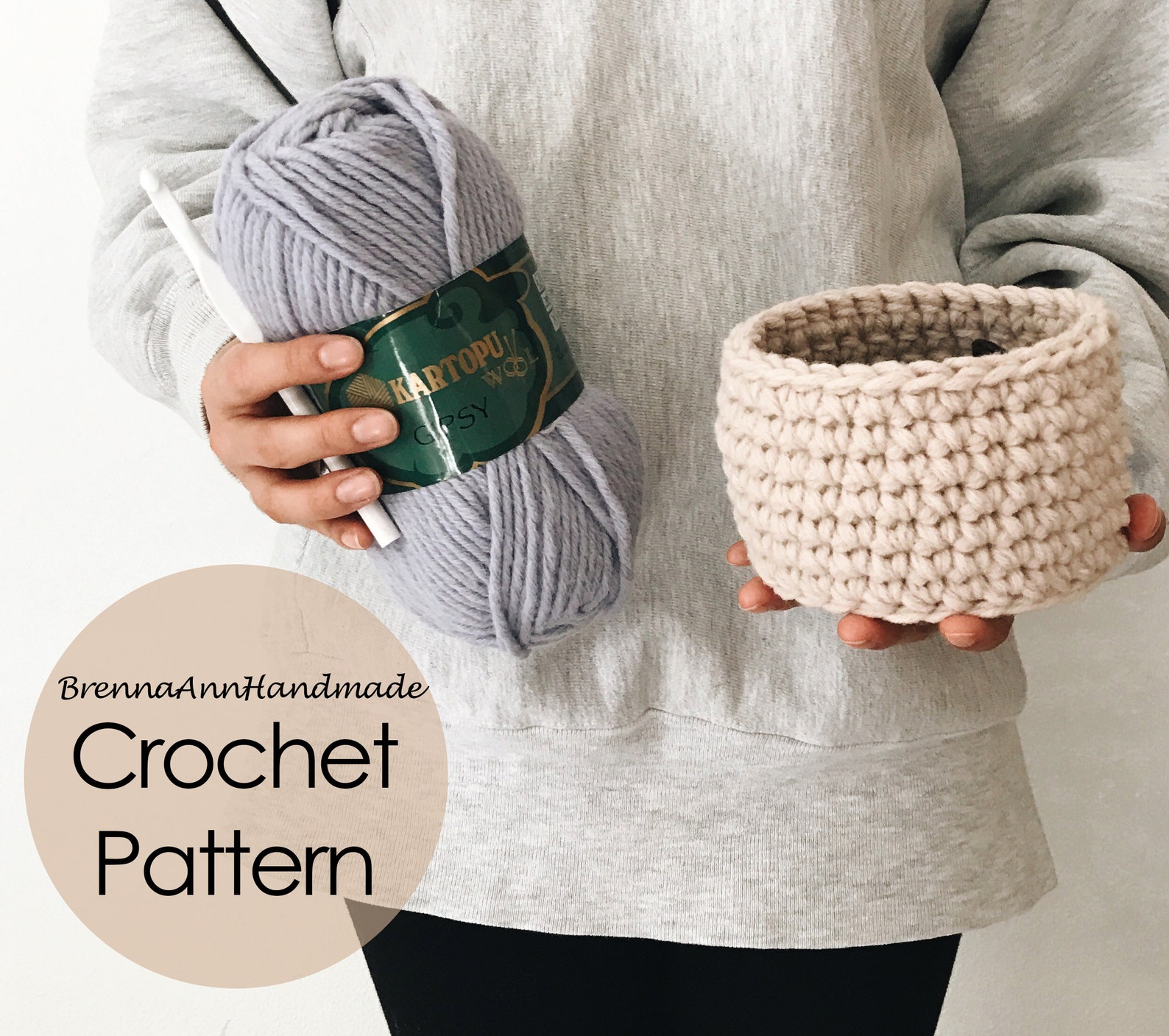 CROCHET PATTERN the Mini Basket Instant Download PDF | Etsy
