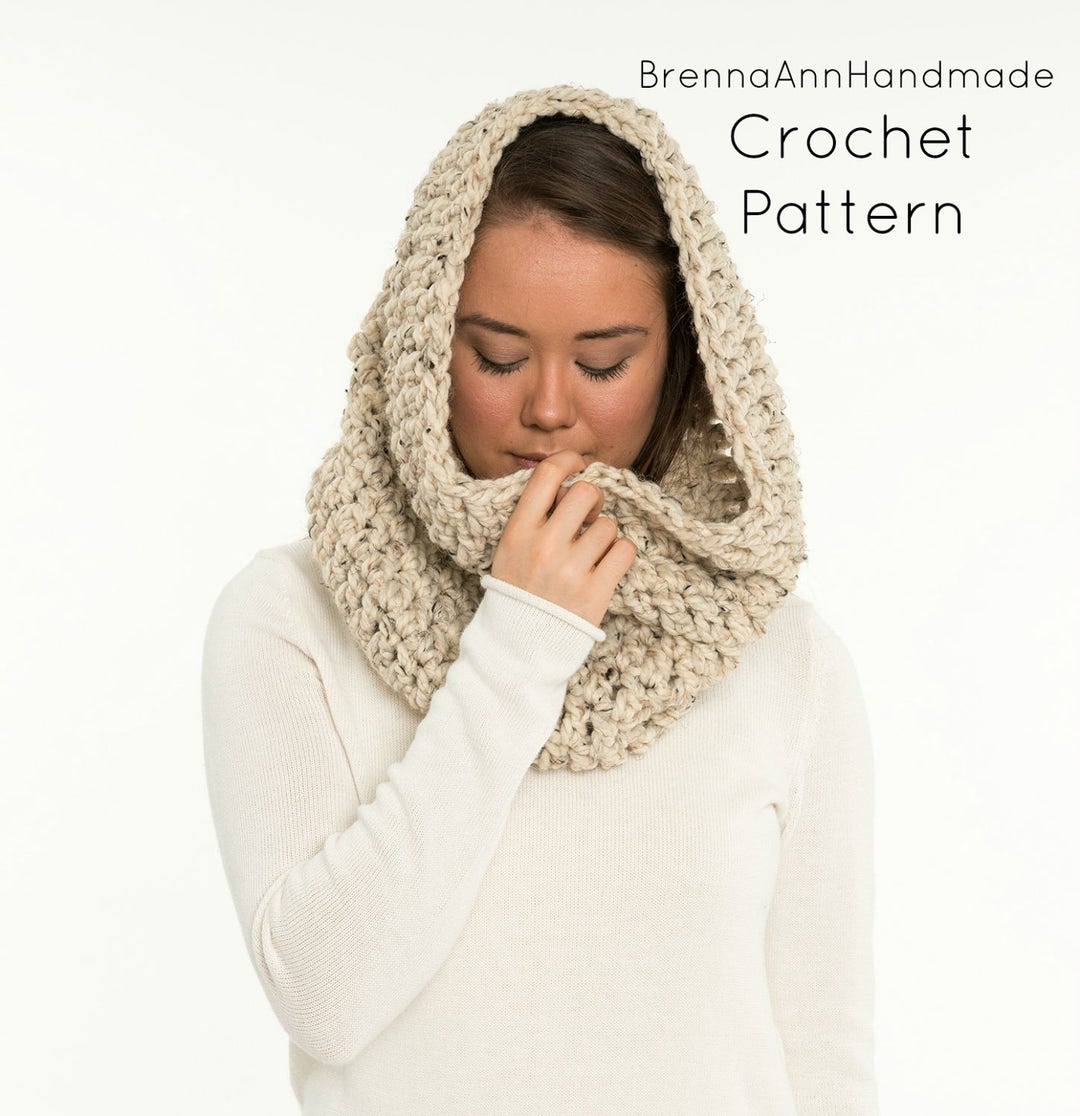 CROCHET PATTERN -the Willow Cowl - Chunky Crochet Infinity Scarf / Cowl ...