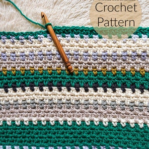 CROCHET PATTERN - the Moonlit Blanket Instant Download PDF, Chunky ...