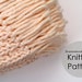 KNITTING PATTERN - the Chunky Ribbed Knit Fringe Blanket, Instant ...