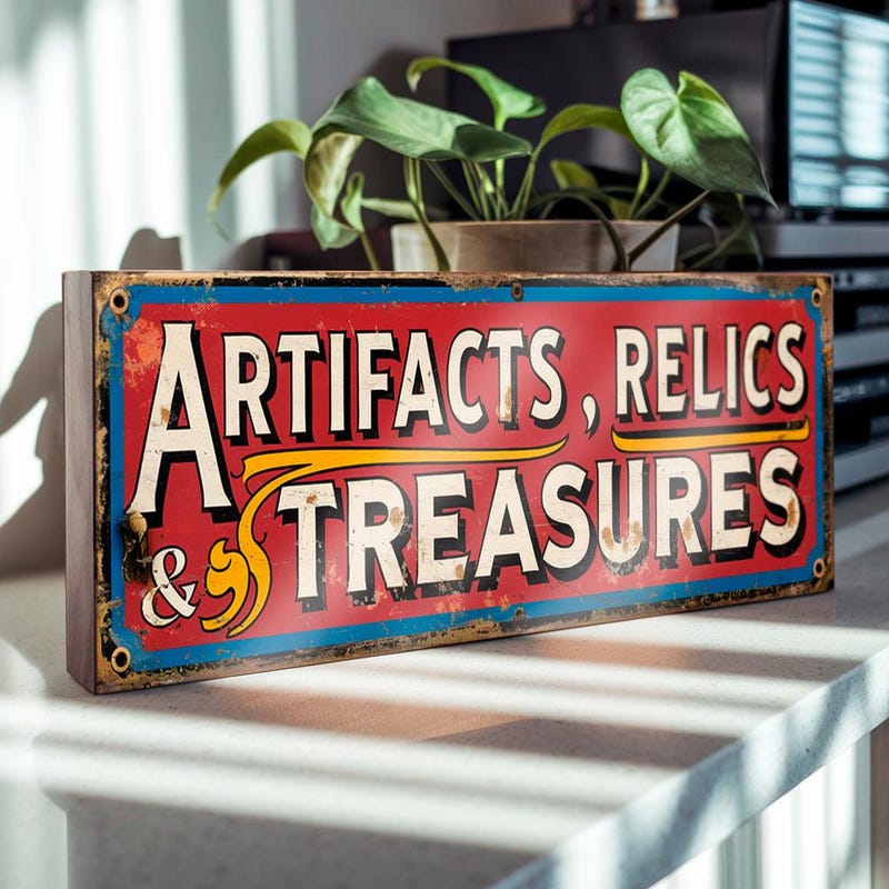 Wooden Museum Sign - Etsy UK