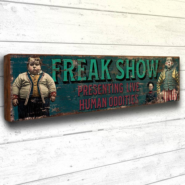 Freak Show - Etsy UK