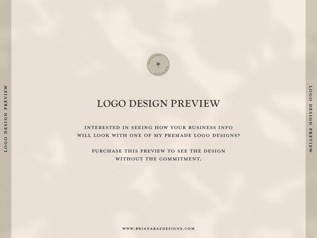 Logo Design Preview, Preview Logo, Add On, Add on Logo, Logo Package ...