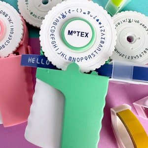 Motex Retro Embossing Label Maker E303 - Etsy