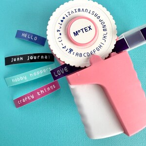 Motex Retro Embossing Label Maker E303 - Etsy