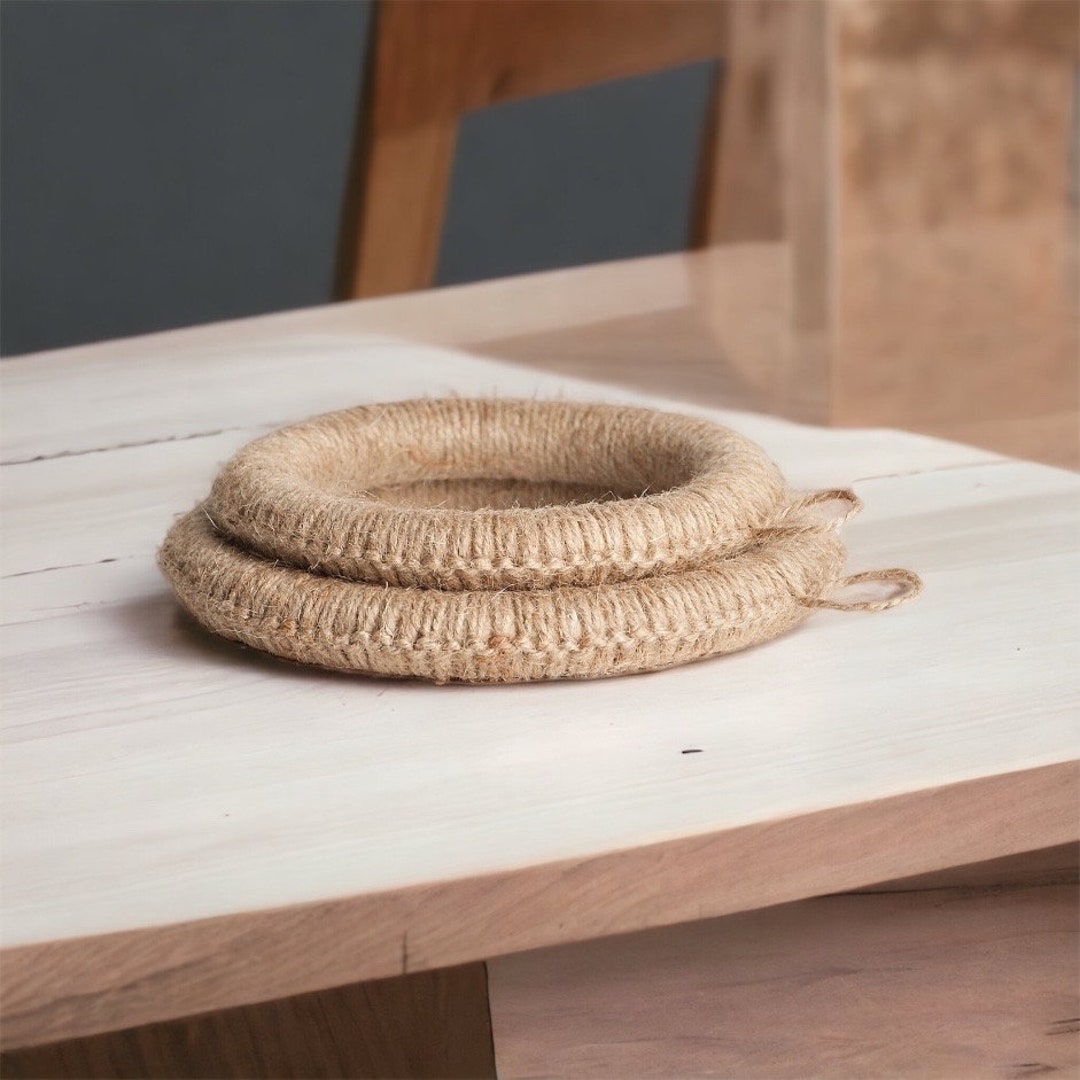 Japanese Hinoki Wood Knotted Trivet - Etsy