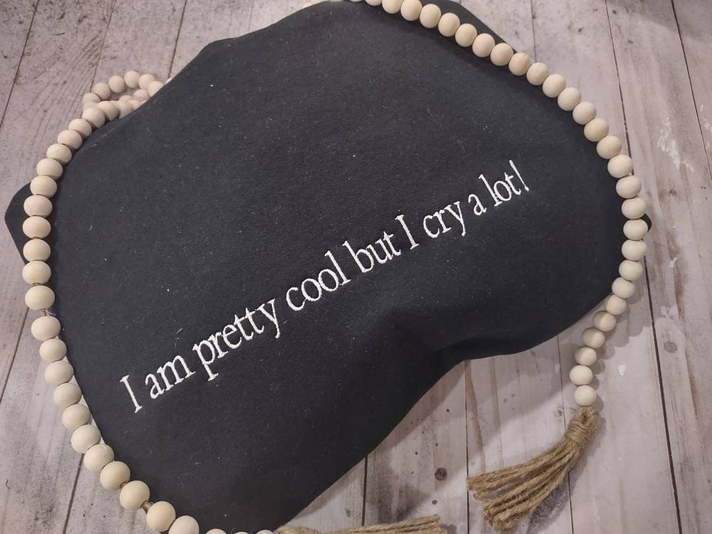 I'm Cool but I Cry A Lot, Dry Tears Here Sweatshirt, Sad Girl. Basic ...