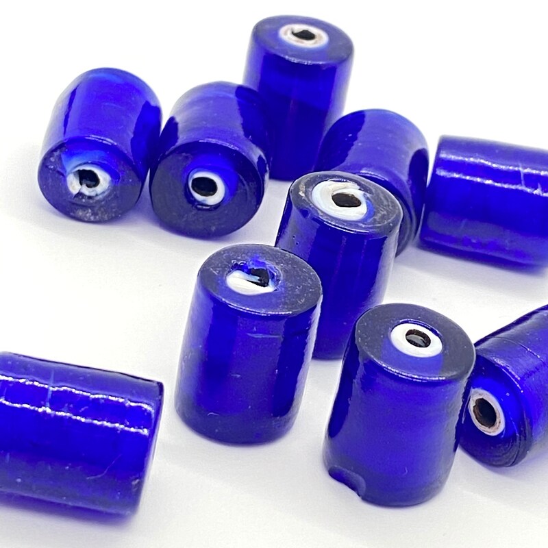 Blue White Beads - Etsy