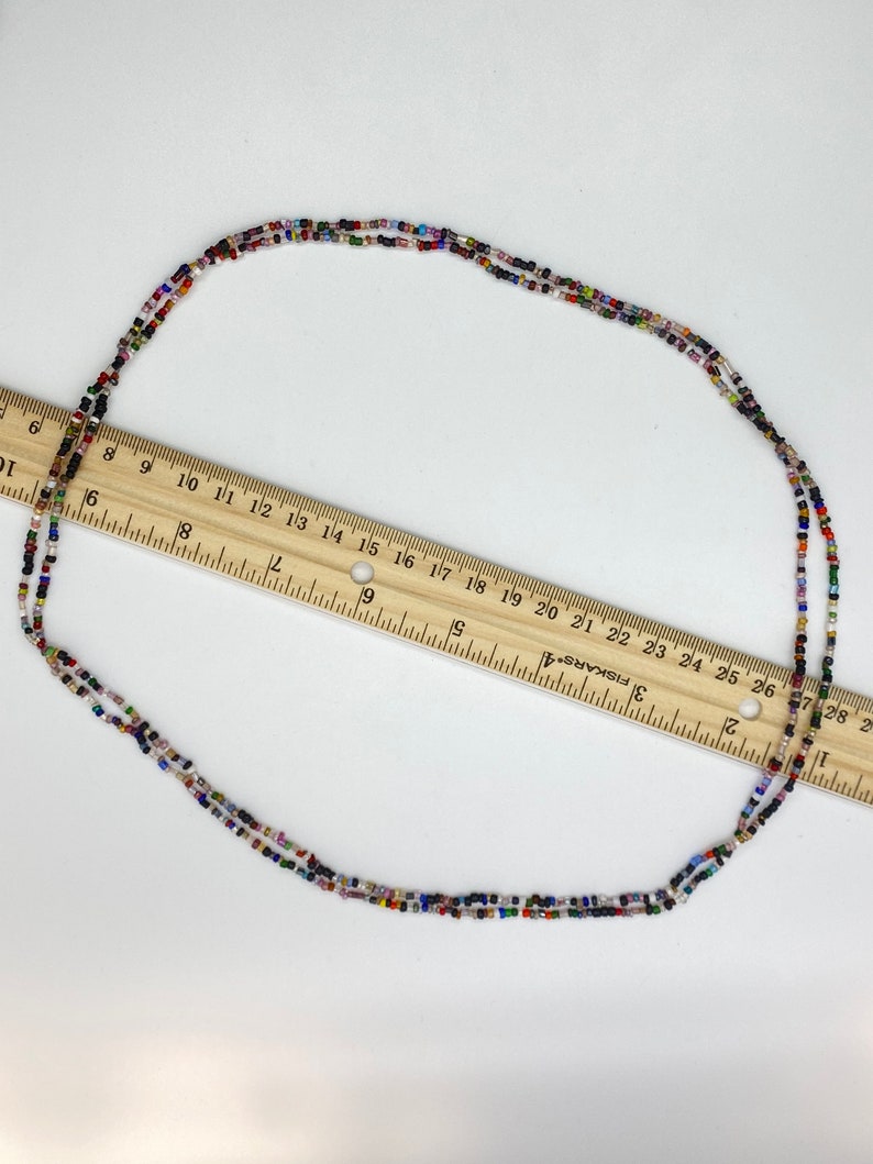 Multi Colored Seed Bead Strand 48 Strand, Various Colors and Shapes ...