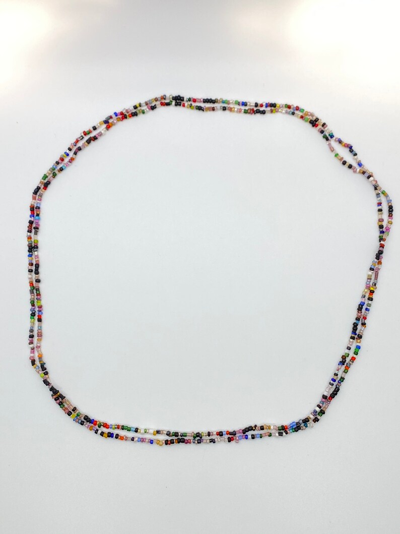 Multi Colored Seed Bead Strand 48 Strand, Various Colors and Shapes ...