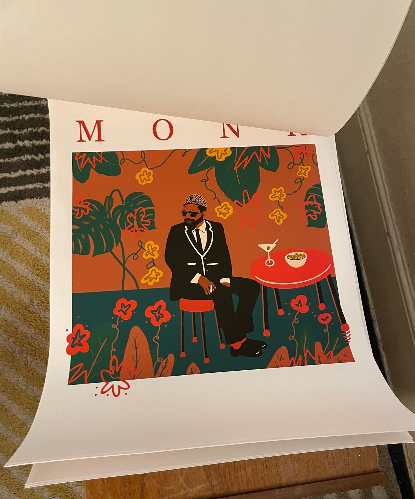 Thelonious Monk Art Print Print Pop Art Print Music Poster | Etsy