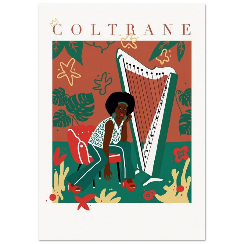 Coltrane Poster - Etsy