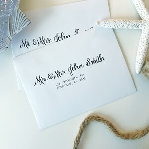 Custom Calligraphy Envelope Addressing / Wedding Envelopes ...