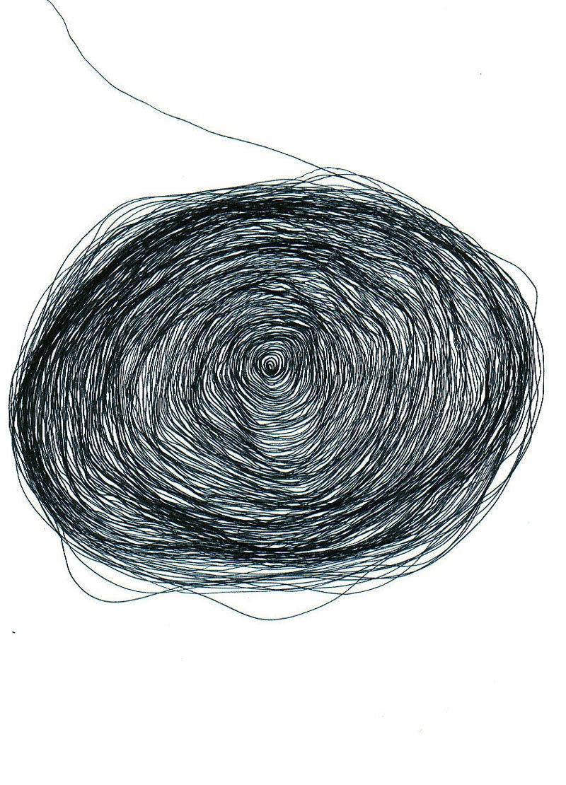 String, Art, Line, Lines, Drawing, Drawings, Paper, Black and White, B ...