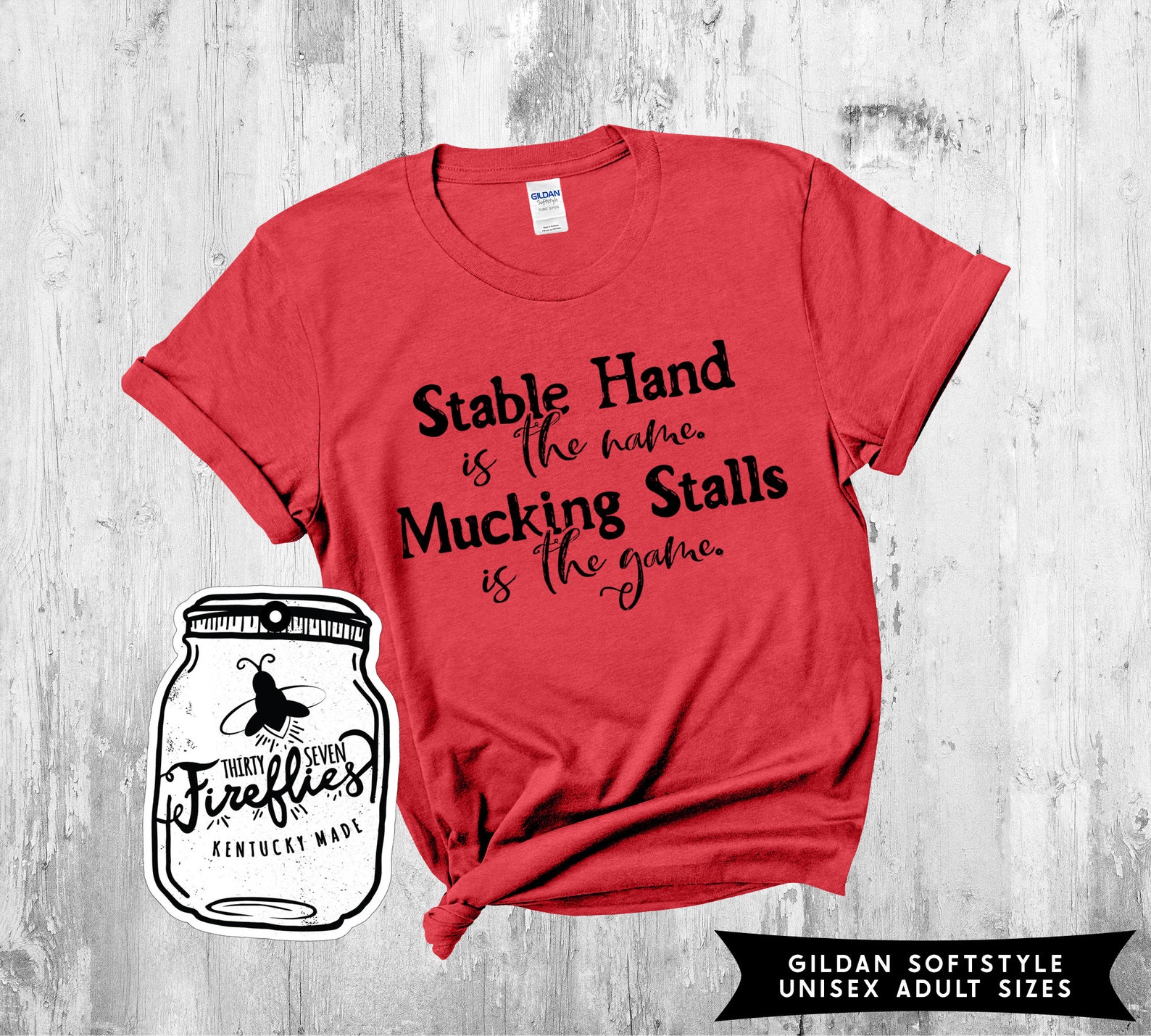 Funny Stable Hand T-shirt, Mucking Stalls Shirt, Barn Shirt, Gift for ...