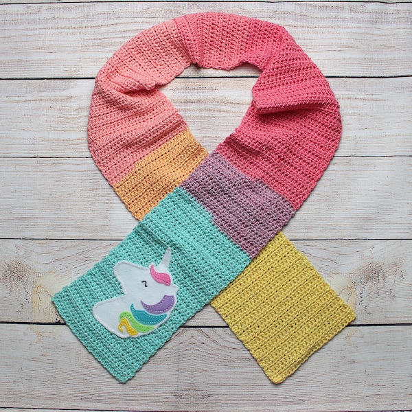 Unicorn Scarf - Etsy