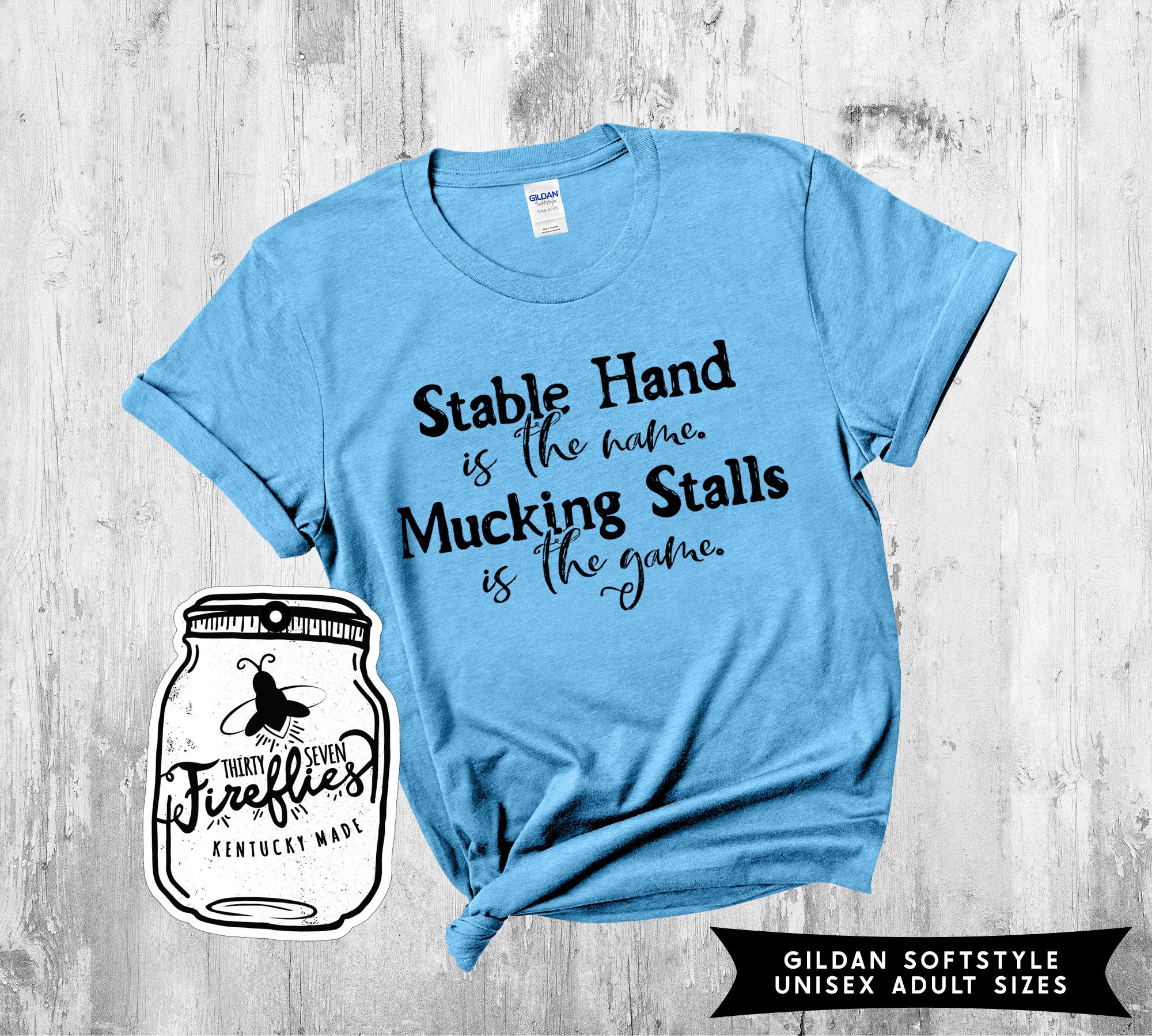 Funny Stable Hand T-shirt, Mucking Stalls Shirt, Barn Shirt, Gift for ...