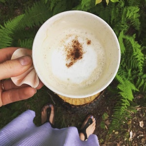 Small Multifunctional Porcelain Bowl for Coffee or Tea - Etsy