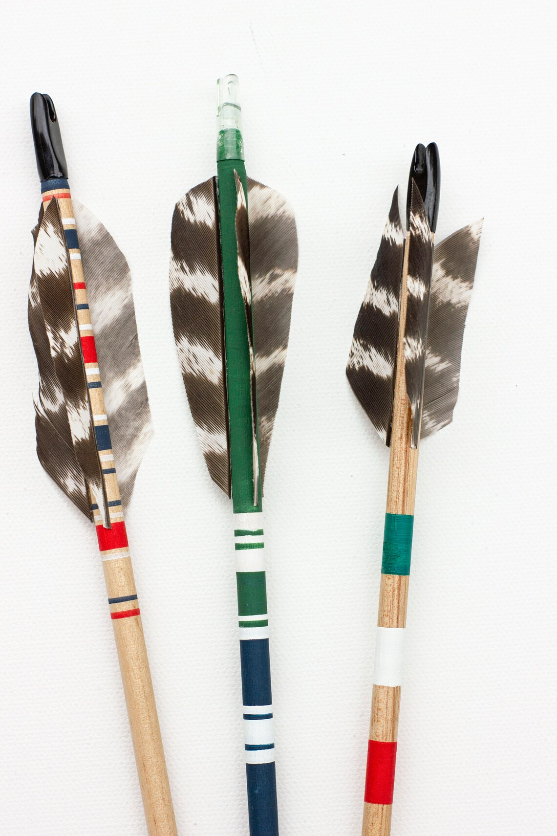 Camp Mini Arrow Set No. 3 Three Mini Wooden Arrow Hand - Etsy