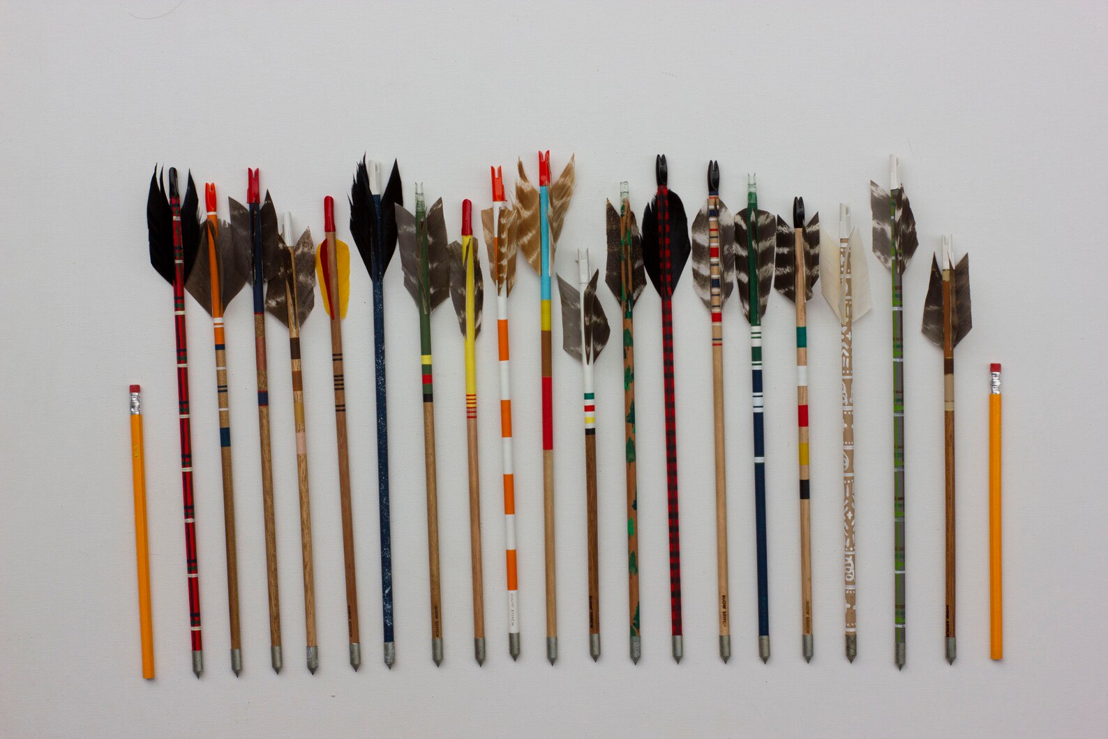 Camp Mini Arrow Set No. 3 Three Mini Wooden Arrow Hand - Etsy