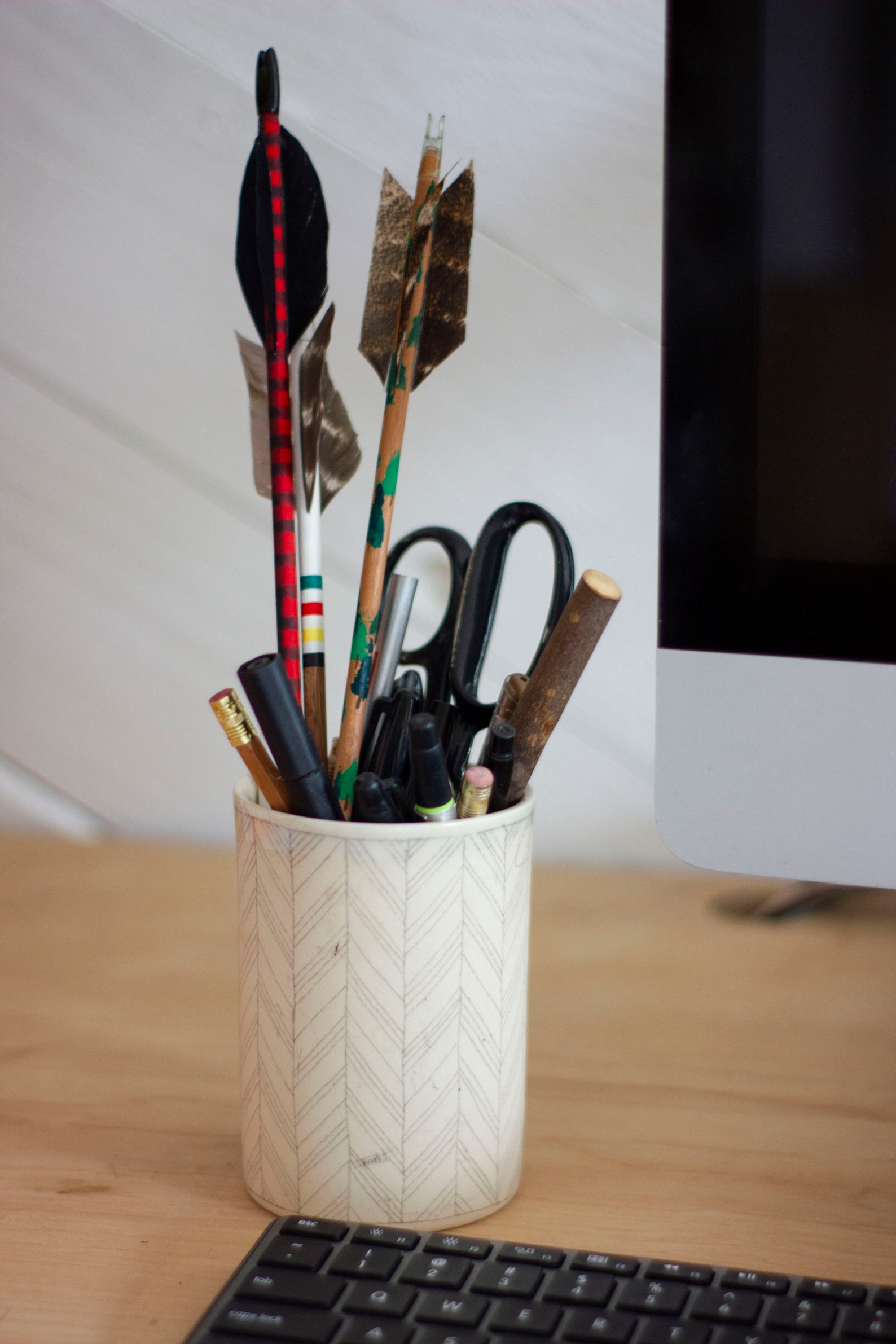 Camp Mini Arrow Set No. 3 Three Mini Wooden Arrow Hand - Etsy