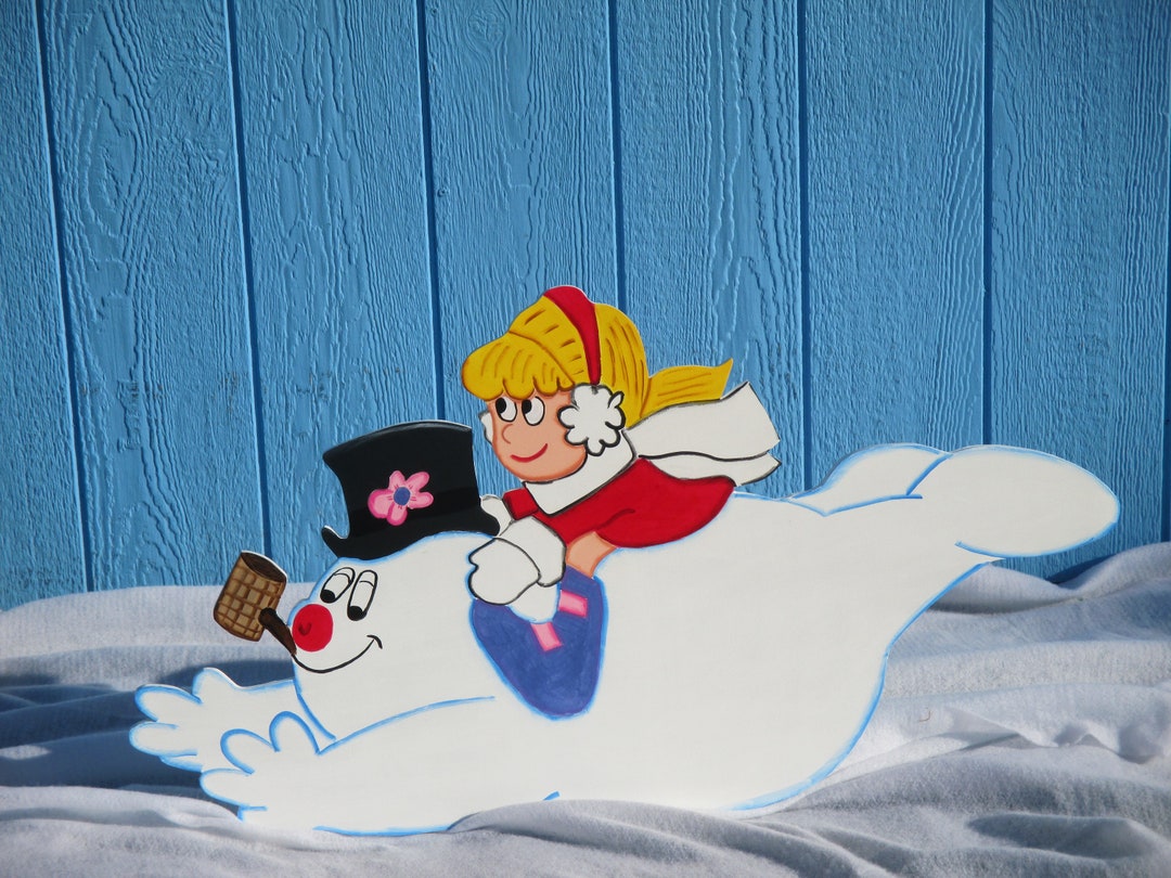 Frosty the Snowman Yard Sign - Etsy
