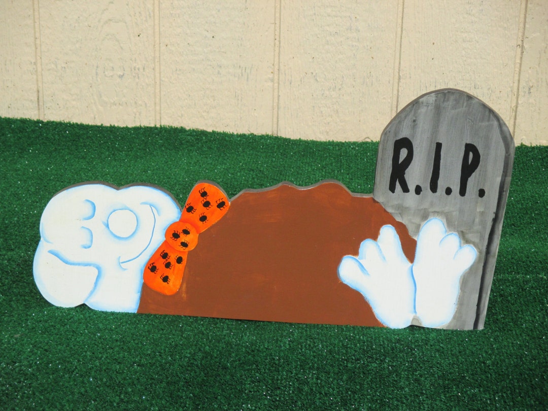 Ghost RIP Yard Sign - Etsy