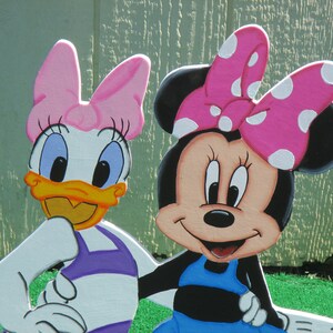 Minnie and Daisy Beach Yard Signs | Etsy