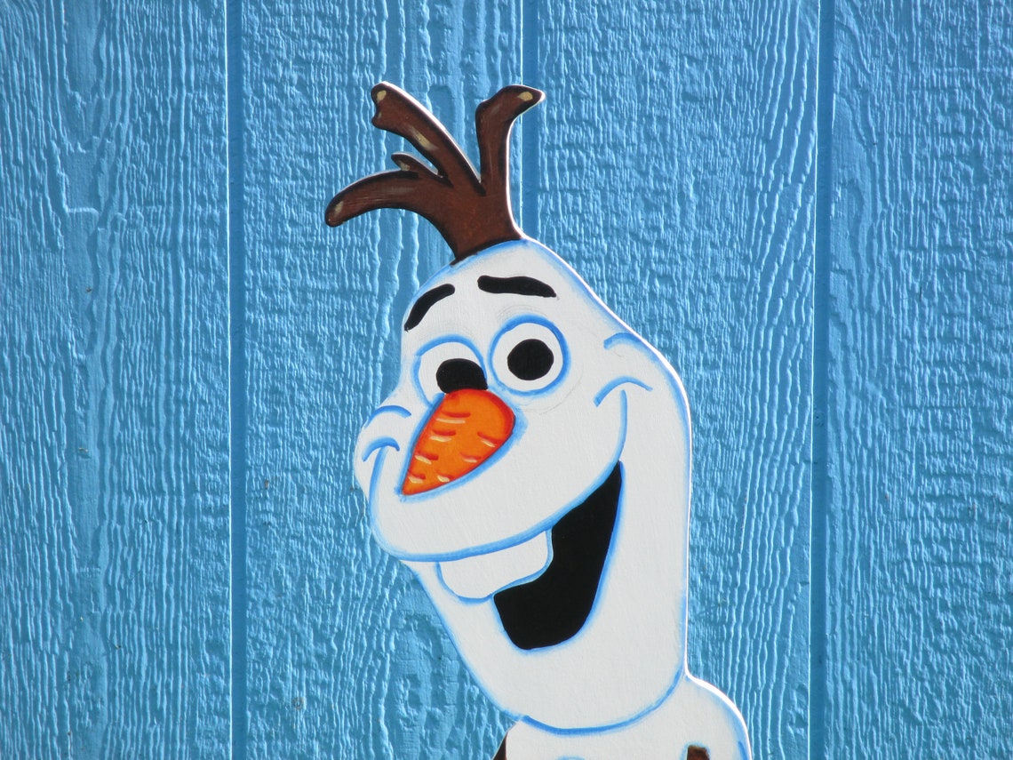 Olaf Yard Sign - Etsy