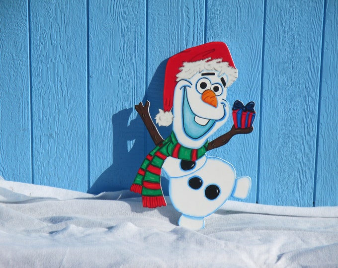 Olaf Yard Sign - Etsy