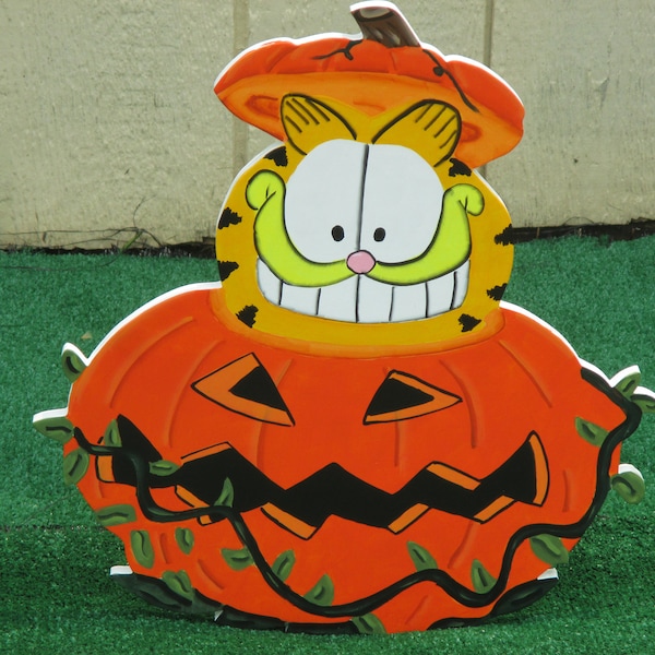 Garfield Yard Sign - Etsy