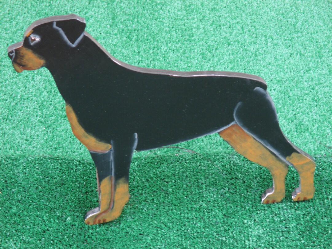 Rottweiler Yard Sign - Etsy