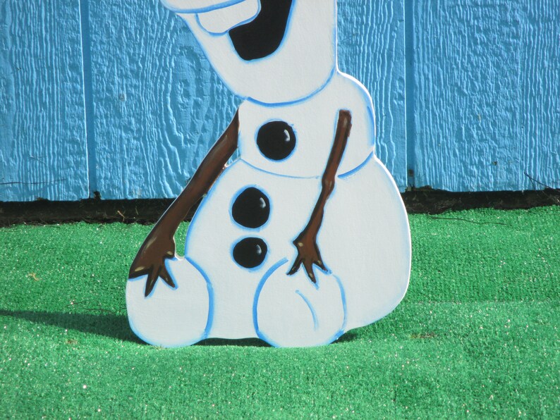 Olaf Yard Sign - Etsy