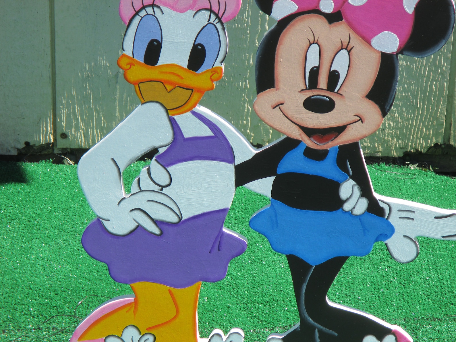 Minnie and Daisy Beach Yard Signs | Etsy