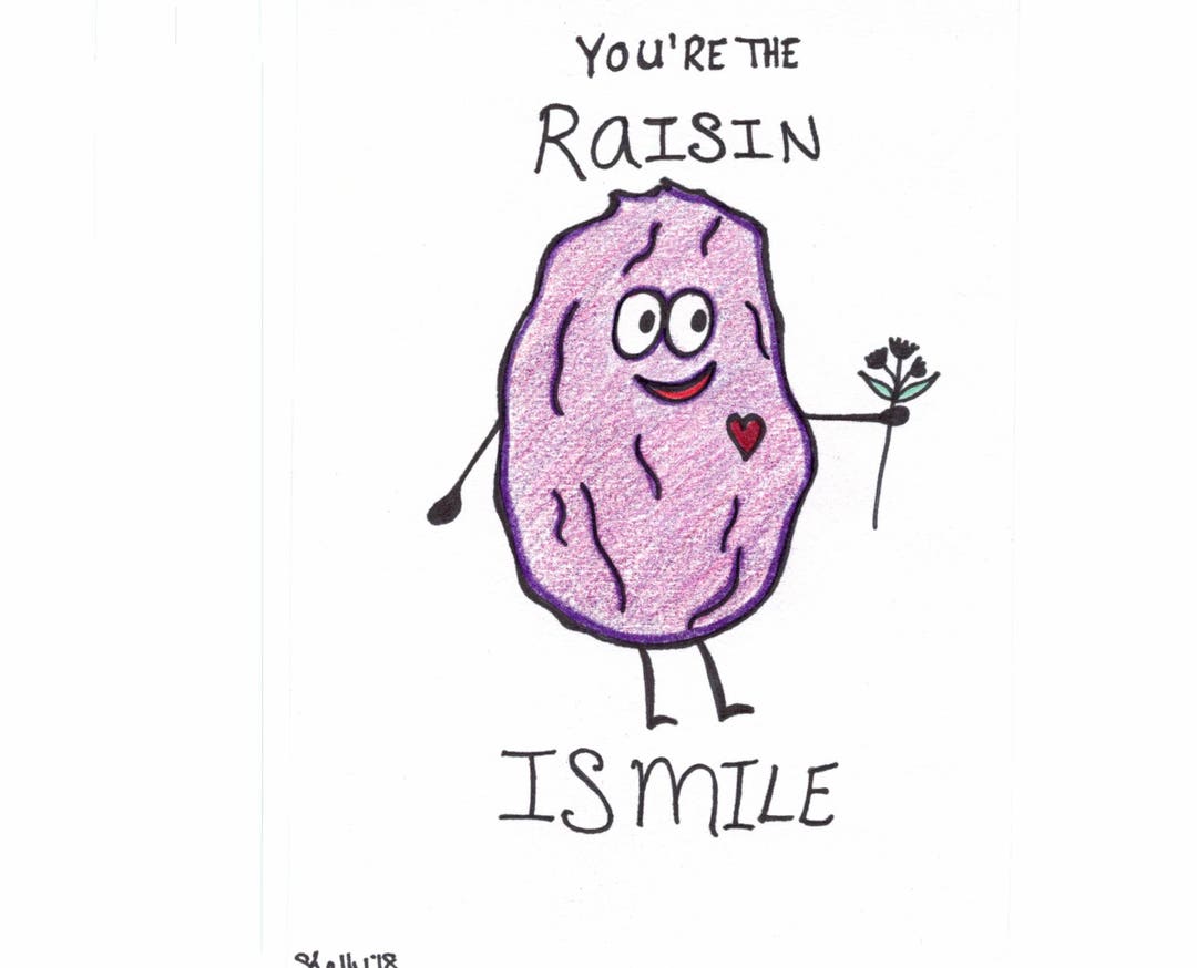 You're the Raisin - Etsy