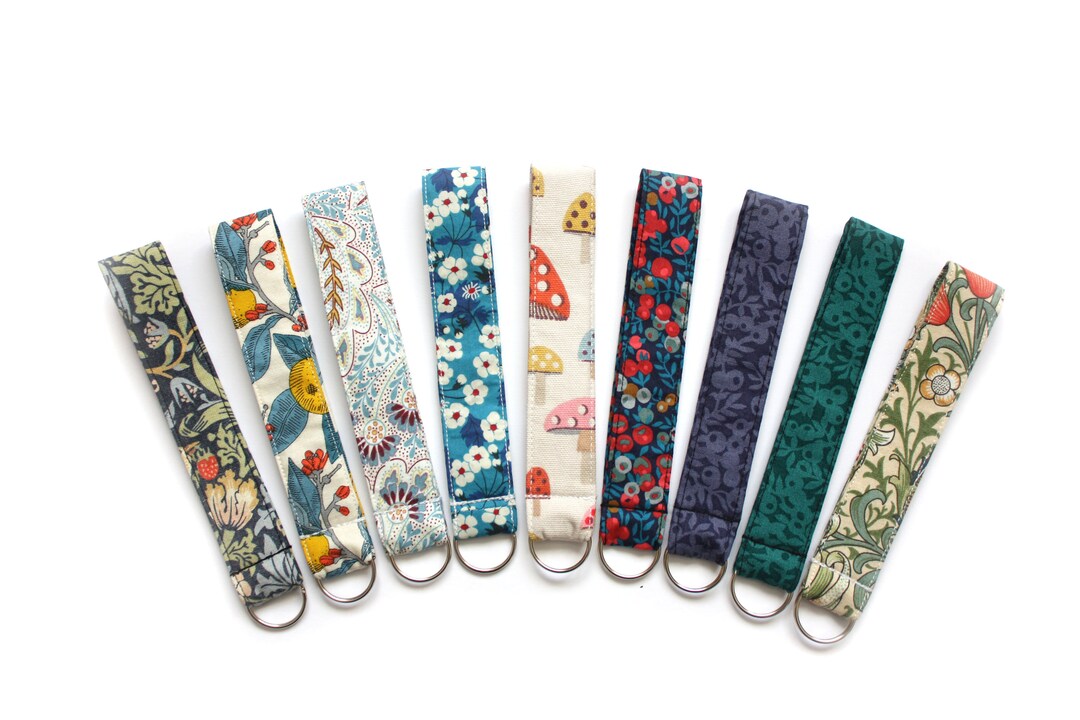 Liberty London, William Morris, Cath Kidston, Key Fob / Wristlet With ...