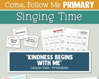 Kindness Begins With Me Flip Chart & Visual Aids Teach Come Follow Me ...