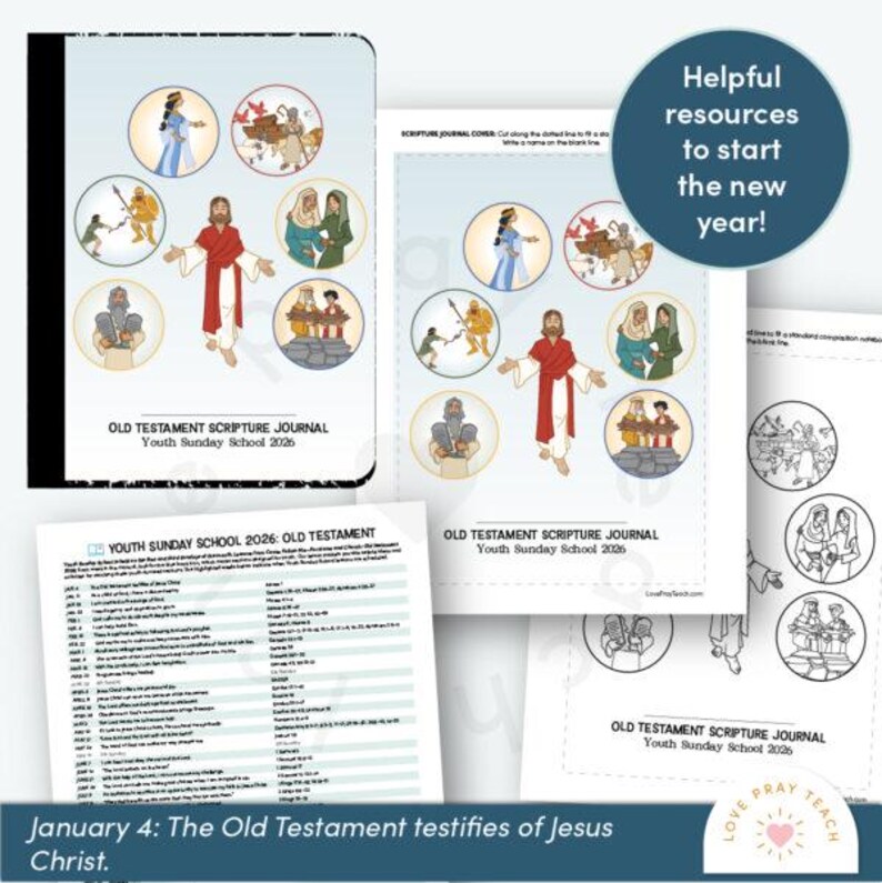 Introduction to the Old Testament | Dec 29-jan 4, 2026 | Youth Sunday ...