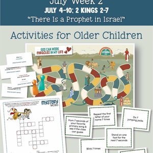 Come, Follow Me for Primary July 4–10 2 Kings 2–7 “there is a Prophet ...