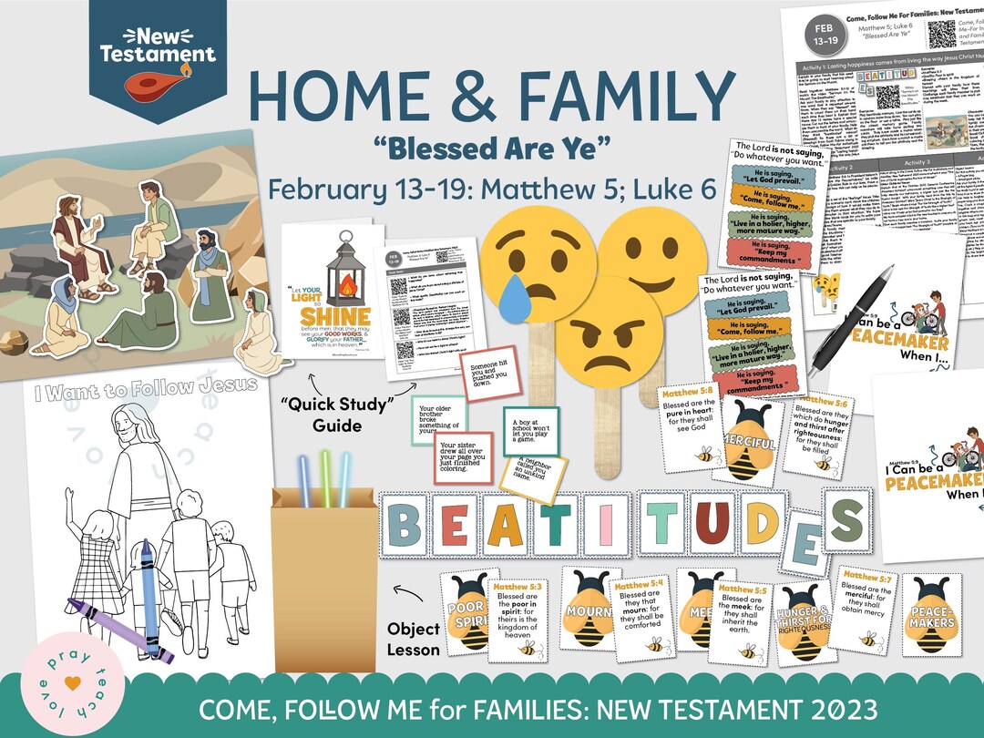 Come, Follow Mefor Individuals and Families: Feb 13-19,blessed Are Ye ...