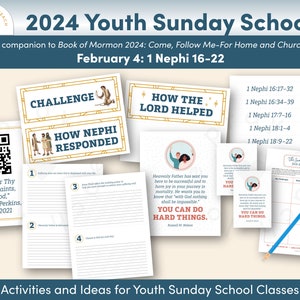 Youth Sunday School 2024 Lesson Pack for Jan 29–feb 4: “I Will Prepare ...