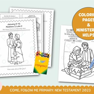 Come, Follow Me for Primary 2023: January 9–15 Matthew 2; Luke 2 We ...