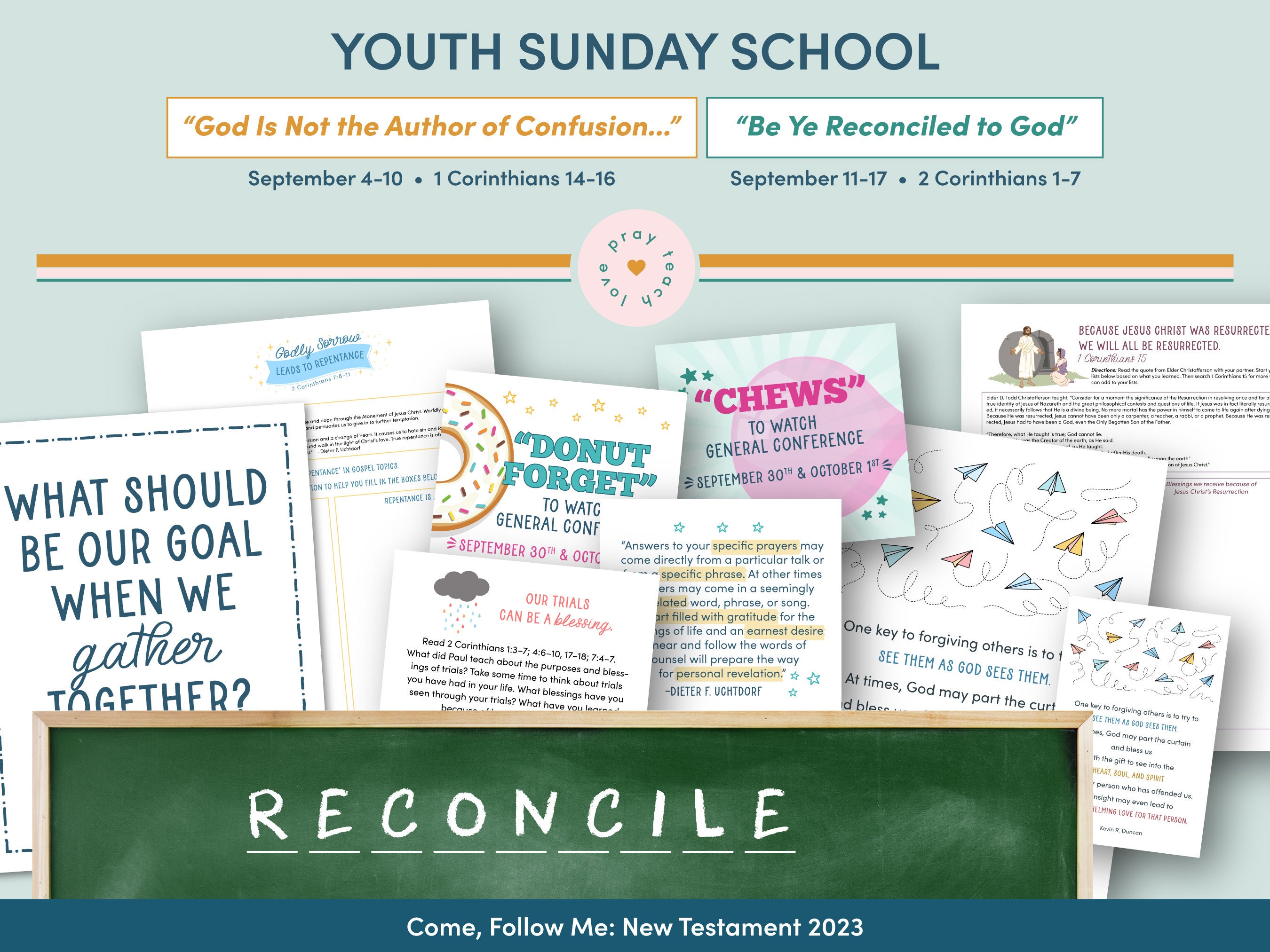 Youth Sunday Words